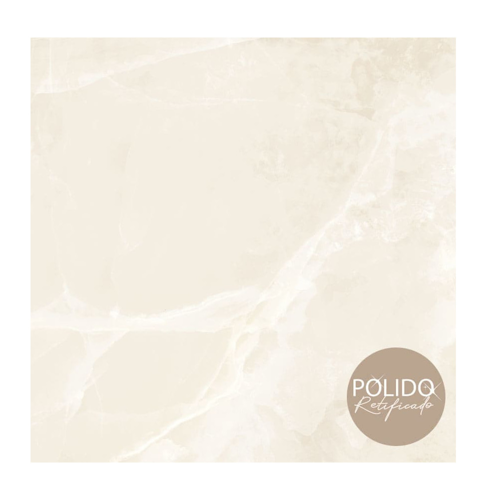 PISO FORMIGRES Tundra Polido 66cmX66cm Caixa com 2,18m²